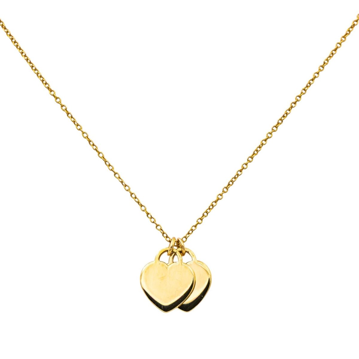 Collier TIFFANY & CO. maille forçat en or jaune – Castafiore